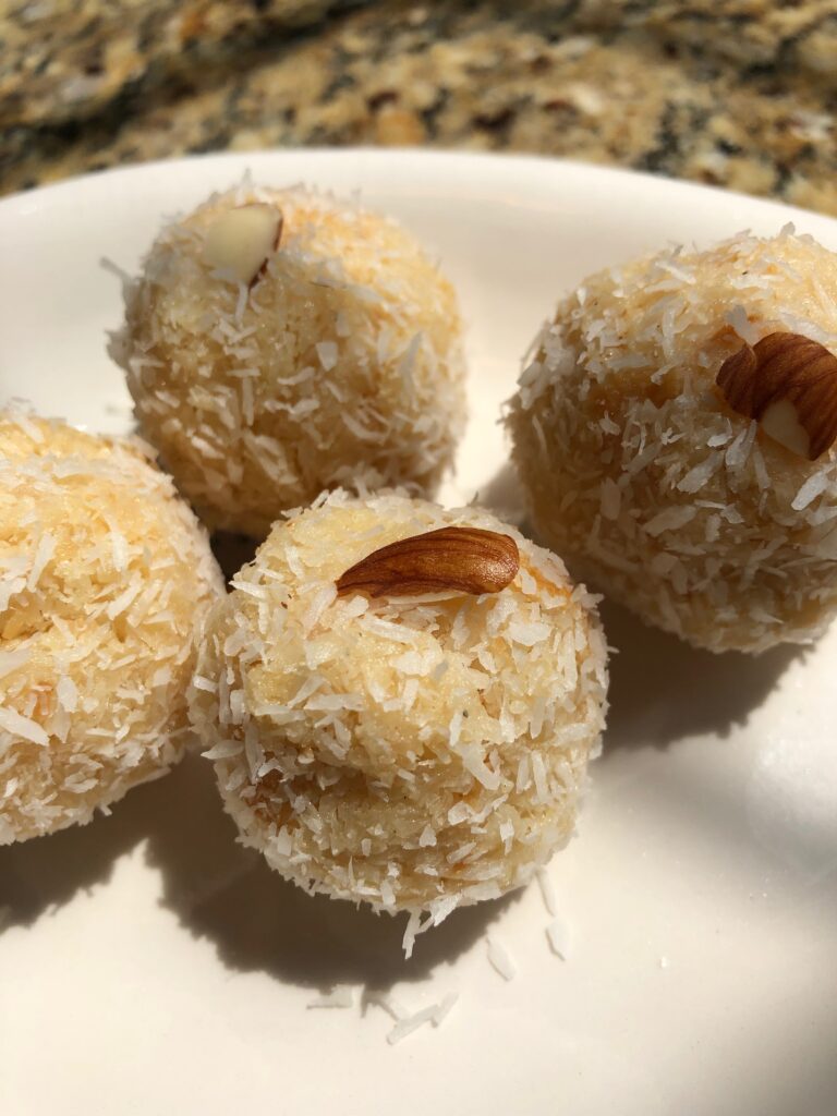 Coconut Ladoo - The Curry Theory