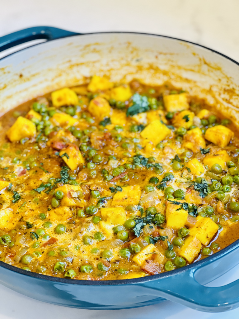 Skinny Mutter Paneer - The Curry Theory